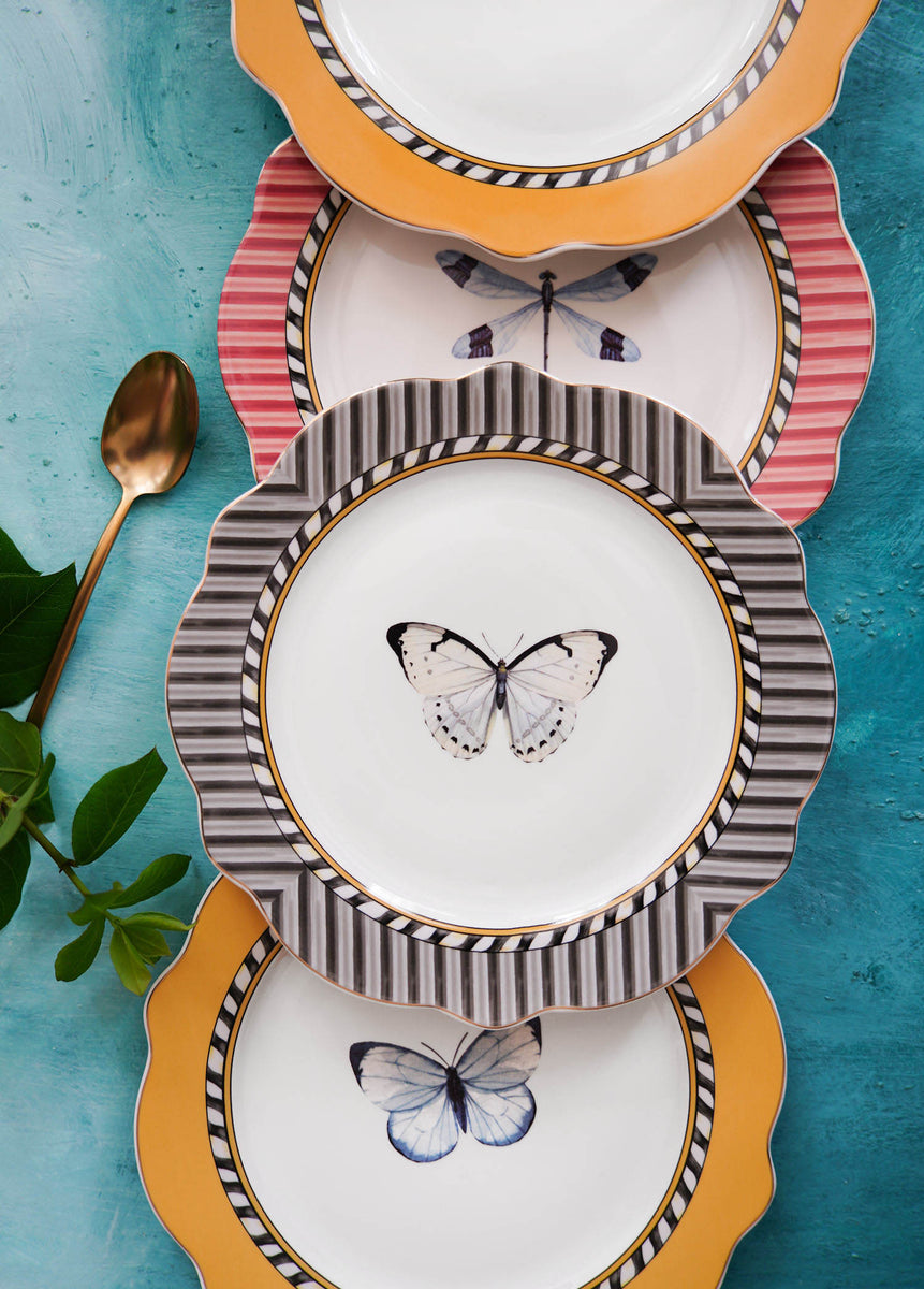 Mystique Series Porcelain Side Plates, Set of 6 – The Mia UK